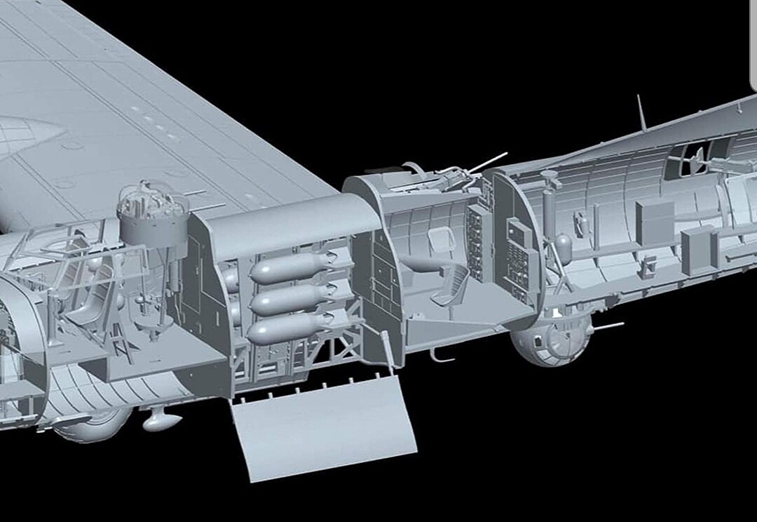 B17F Memphis Belle Bomber -- Plastic Model Airplane Kit -- 1/48 Scale ...