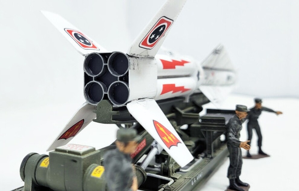 NIKE Hercules Missile -- Plastic Model Missile Kit -- 1/40 Scale ...