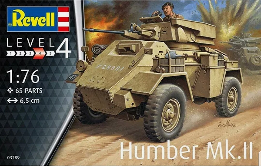 Humber Mk II Armored Vehicle -- Plastic Model Military Vehicle Kit -- 1 ...