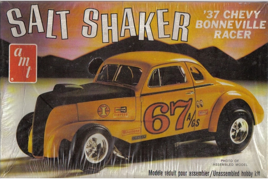 1937 Chevy Coupe ''Salt Shaker'' -- Plastic Model Car Vehicle Kit -- 1/ ...
