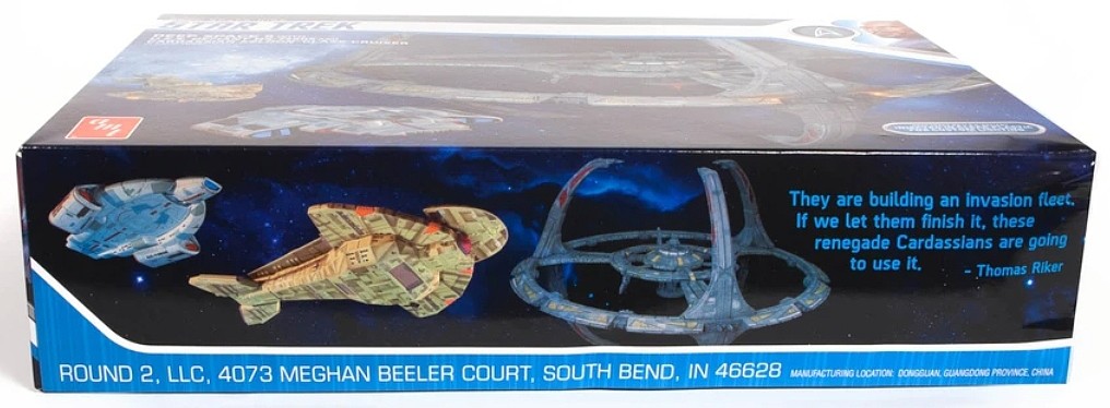 Star Trek Deep Space Nine -- Science Fiction Plastic Model Kit -- #1245 ...