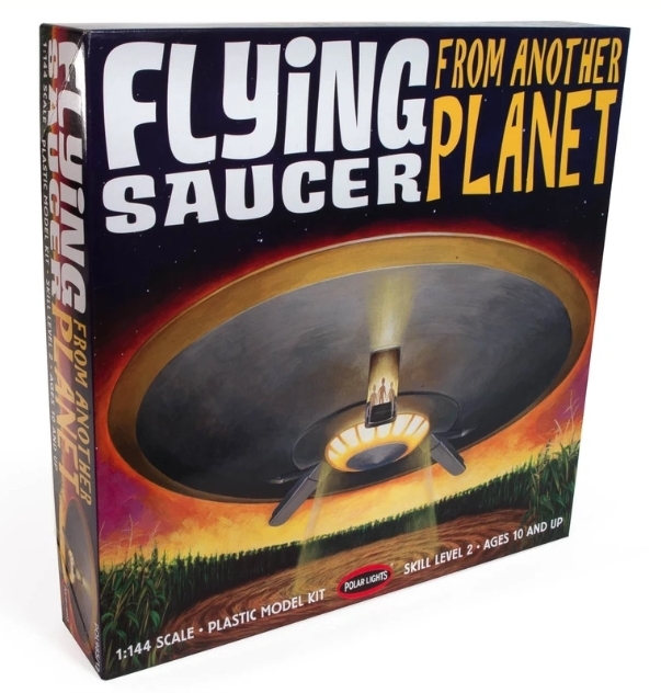 Flying Saucer 12' -- Plastic Model Spacecraft Kit -- 1/144 Scale -- # ...