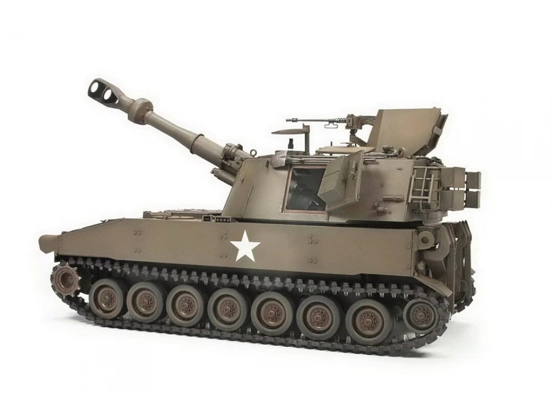 M109 155mm/L23 Howitzer -- Plastic Model Military Vehicle Kit -- 1/35 ...