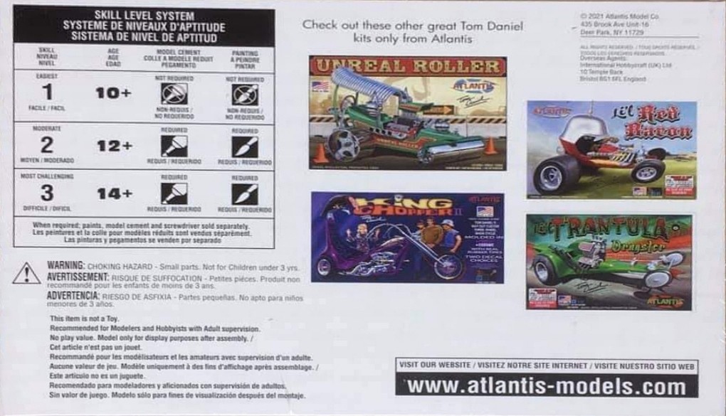 Tom Daniel Groovy Grader -- Plastic Model Car Kit -- 1/24 Scale ...