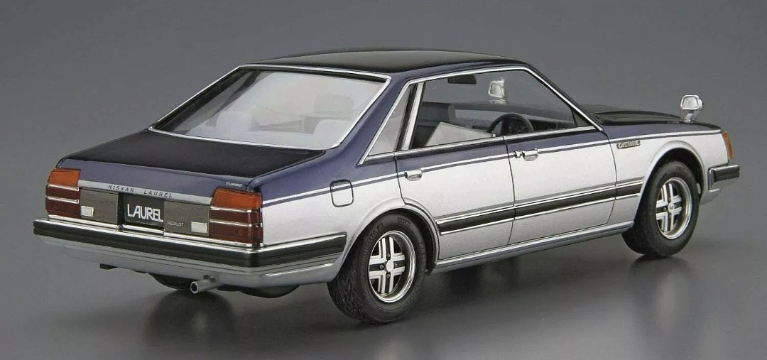 82' HC130 Laurel 2000 Turbo Medalist 4-Door -- Plastic Model Car ...