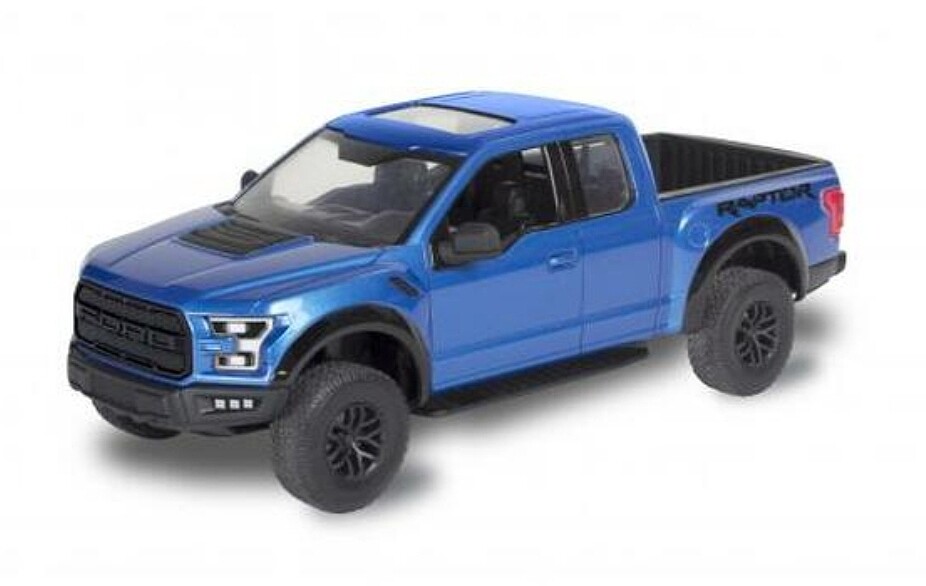 2017 Ford F150 Raptor Pickup Truck -- Plastic Model Truck Snap Kit -- 1 ...
