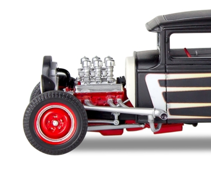 1930 Ford A Coupe (2 in 1) -- Plastic Model Car Kit -- 1/25 Scale ...