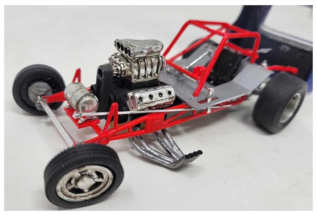 1971 Jungle Jim Camaro Funny Car -- Plastic Model Car Kit -- 1/25 Scale ...