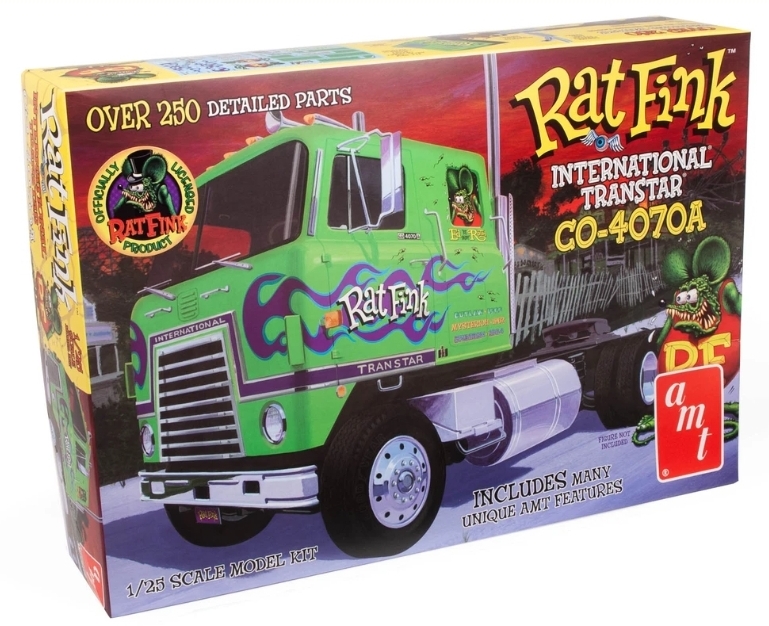 Rat Fink International CO-4070A Tractor Hauler -- Plastic Model Vehicle ...