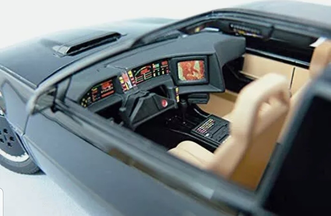 Knight Rider 2000 KITT Car from TV Show -- Plastic Model Car Vehicle ...