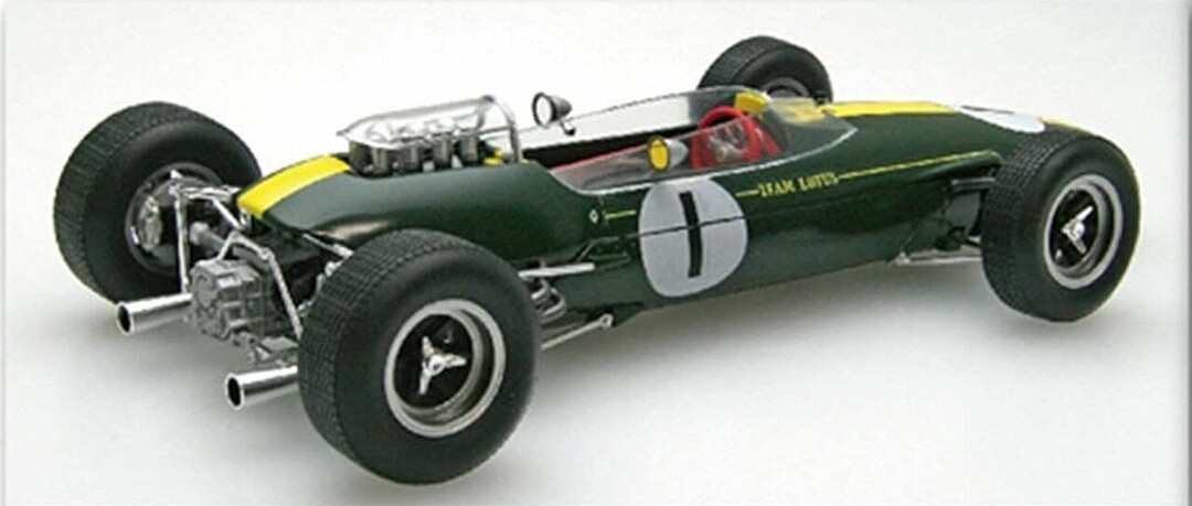 65' Lotus Type 33 F1 Climax FWMV Grand Prix Race -- Plastic Model Car ...