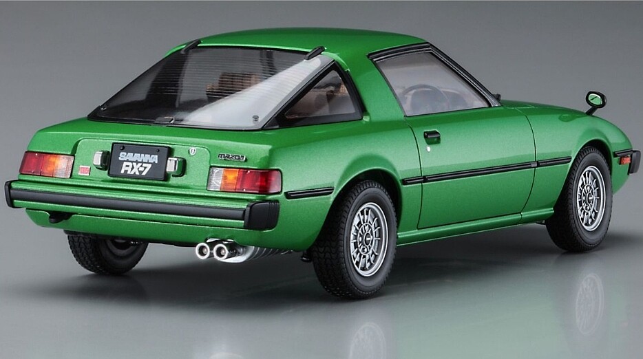 Mazda Savanna RX7 Early Version -- Plastic Model Car Vehicle Kit -- 1/ ...