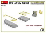 Mini-Art US Army G7107 4x4 1.5-Ton Cargo Truck Plastic Model Military ...
