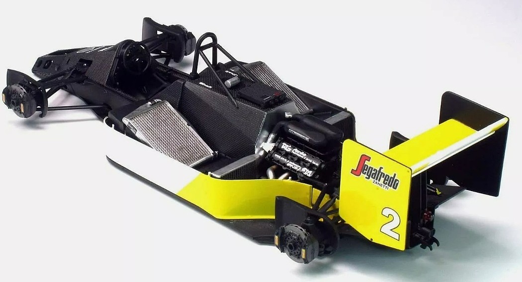 McLaren MP4/2C 1986 Portuguese GP Race Car -- Plastic Model Car Kit ...