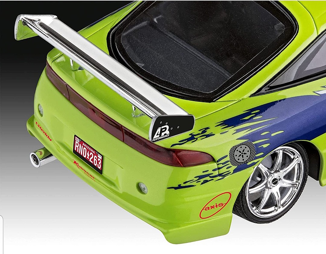 Fast & Furious Brian's 1995 Mitsubishi Eclipse Car -- Plastic Model Car ...