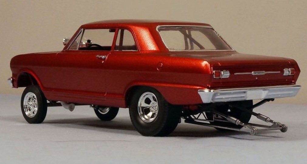 Chevy II Gasser -- Plastic Model Car Kit -- 1/25 Scale -- #2324 ...