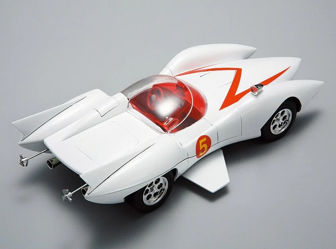 Speed Racer Mach 7 Full Version Race Car -- Plastic Model Car Vehicle ...