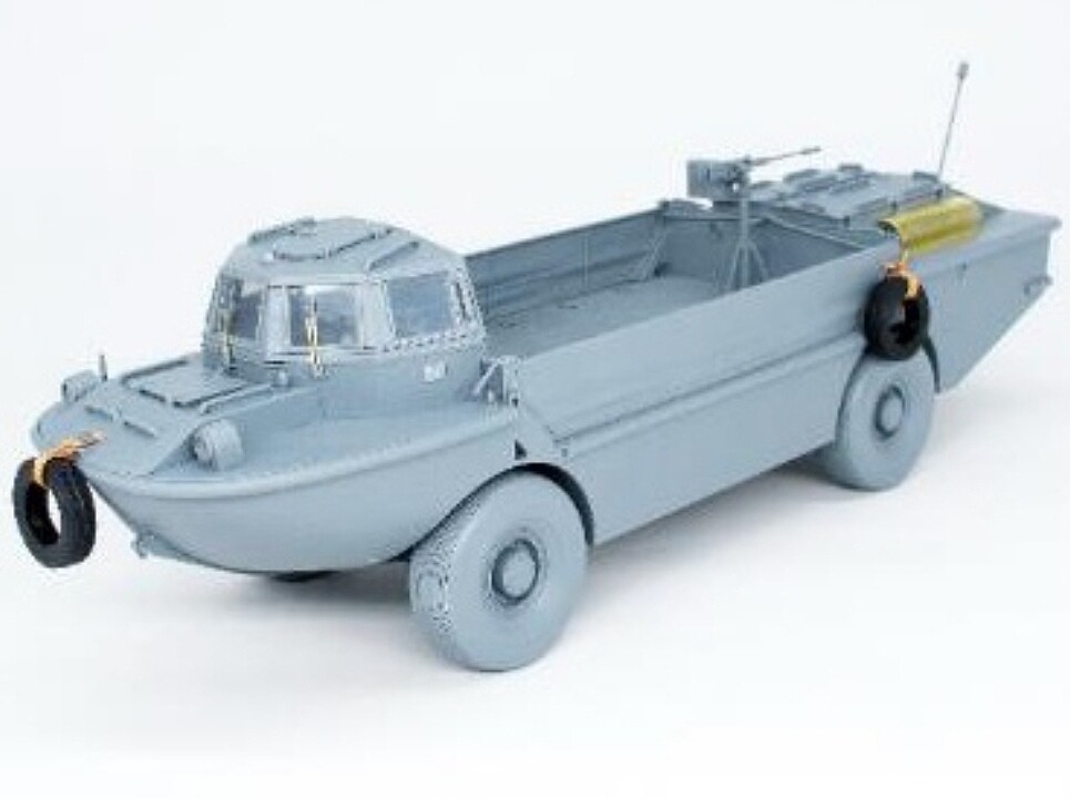US Army LARC-V Amphibious Cargo -- Plastic Model Military Vehicle Kit ...