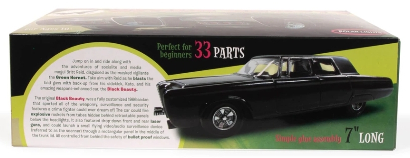 Green Hornet Black Beauty -- Plastic Model Car Vehicle Kit -- 1/32 ...
