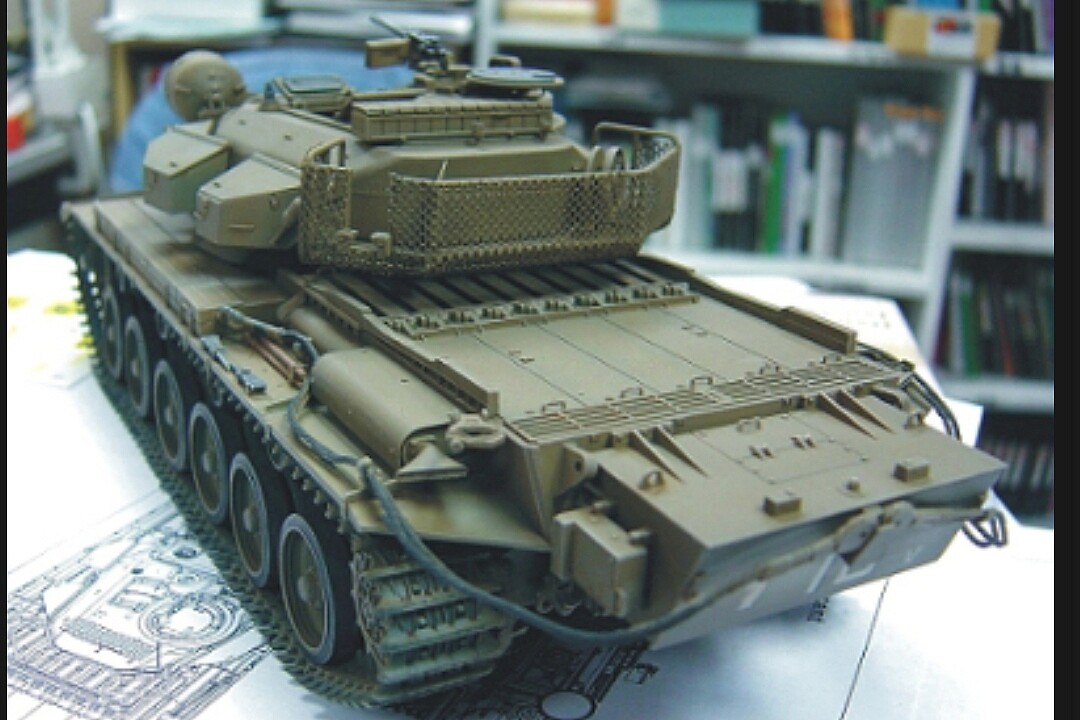 Centurion Mk V/I RAAC Vietnam Tank -- Plastic Model Military Vehicle ...