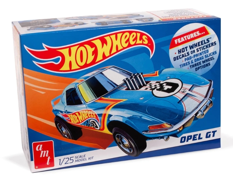 Gallery Pictures AMT Hot Wheels Buick Opel GT Plastic Model Car Vehicle ...