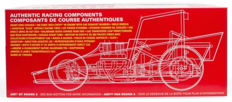 Groove Boss Super Modified Race Car -- Plastic Model Car Vehicle Kit ...