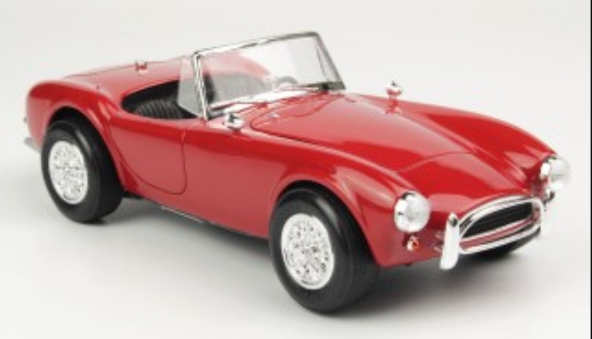 Shelby Cobra 289 Car -- Plastic Model Car Vehicle Kit -- 1/25 Scale ...