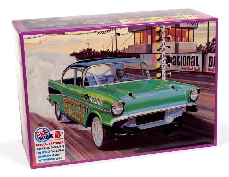 Gallery Pictures AMT 1957 Chevy Bel Air Pepper Shaker Race Car Plastic ...