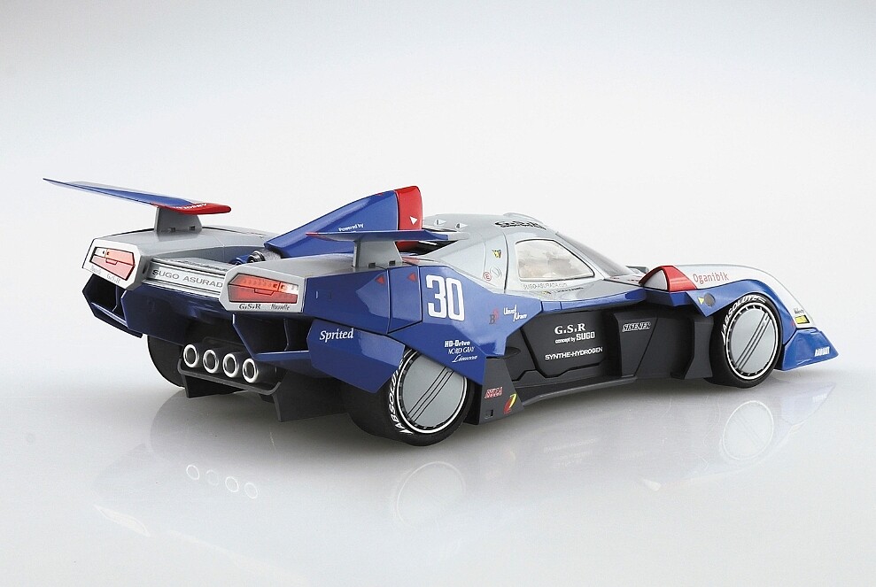 GPX Cyber Formula Asurada GSX Aero Mode Race Car -- Plastic Model Car ...