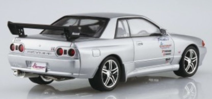 90 Nissan Skyline BNR32 GTR 2-Door /Spoiler -- Plastic Model Car ...