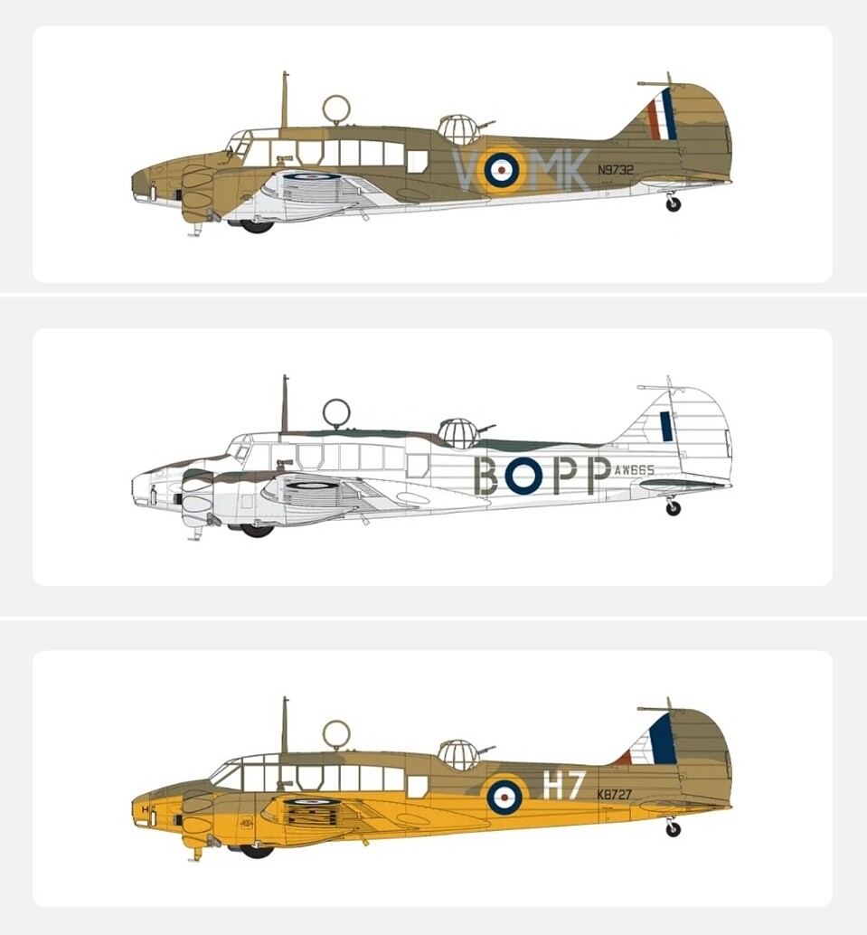 Avro Anson Mk I Monoplane -- Plastic Model Airplane Kit -- 1/48 Scale ...