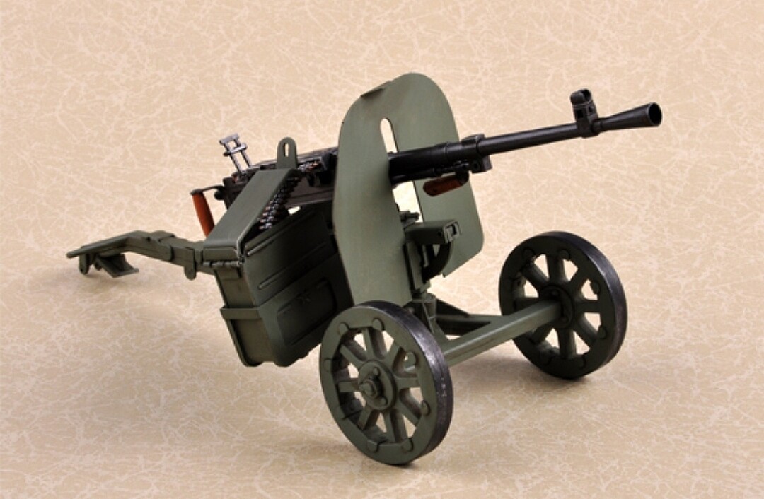 SG-43/SGM Machine Gun -- Plastic Model Artillery Kit -- 1/6 Scale ...