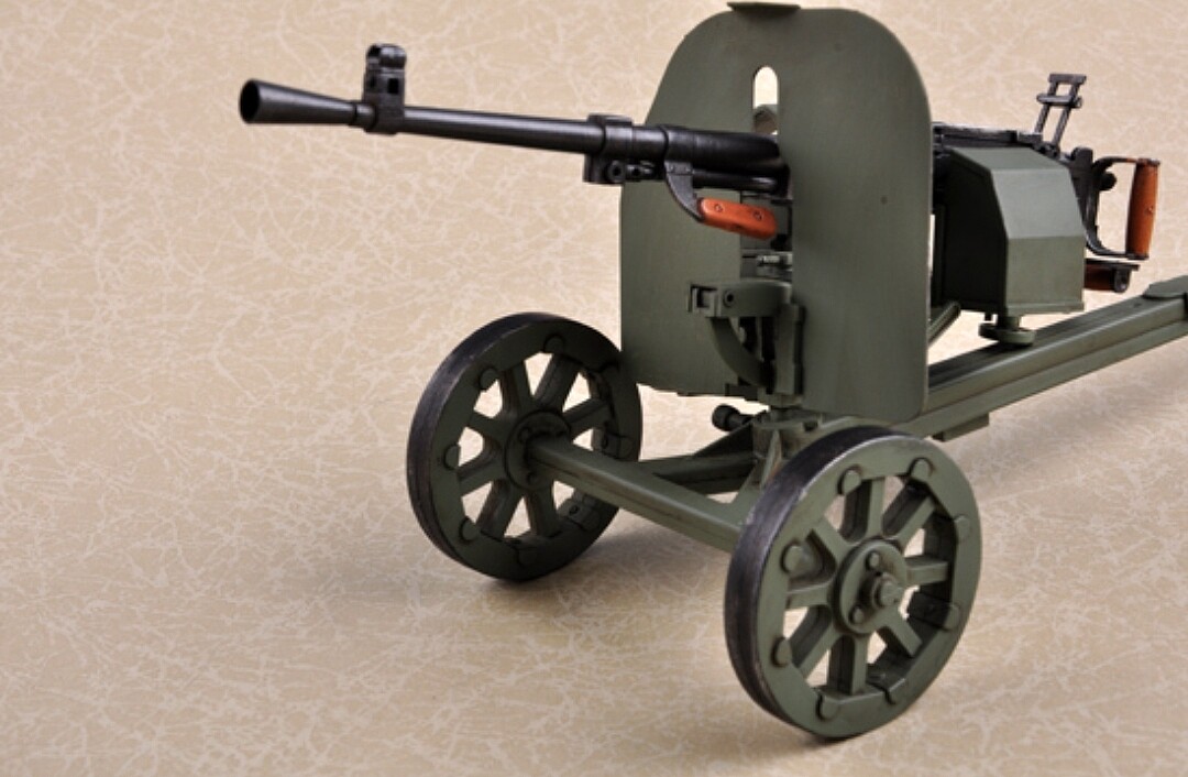 SG-43/SGM Machine Gun -- Plastic Model Artillery Kit -- 1/6 Scale ...