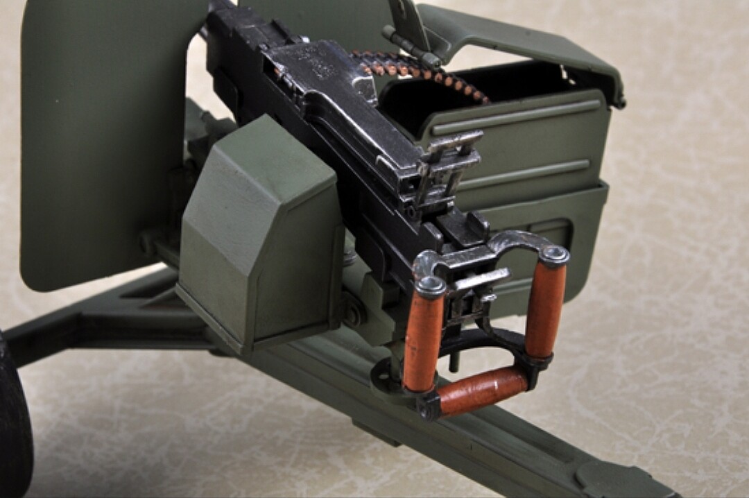 SG-43/SGM Machine Gun -- Plastic Model Artillery Kit -- 1/6 Scale ...