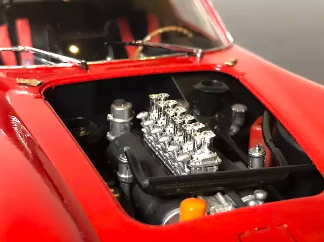 Ferrari 250 GTO Sports Car -- Plastic Model Car Kit -- 1/24 Scale ...