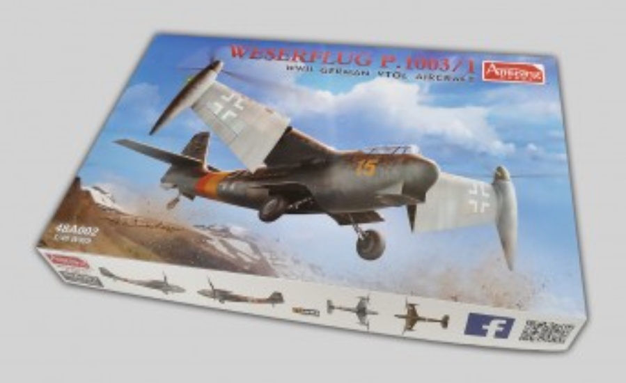 Weserlug P.1003/1 WWII German VTOL -- Plastic Model Military Vehicle ...