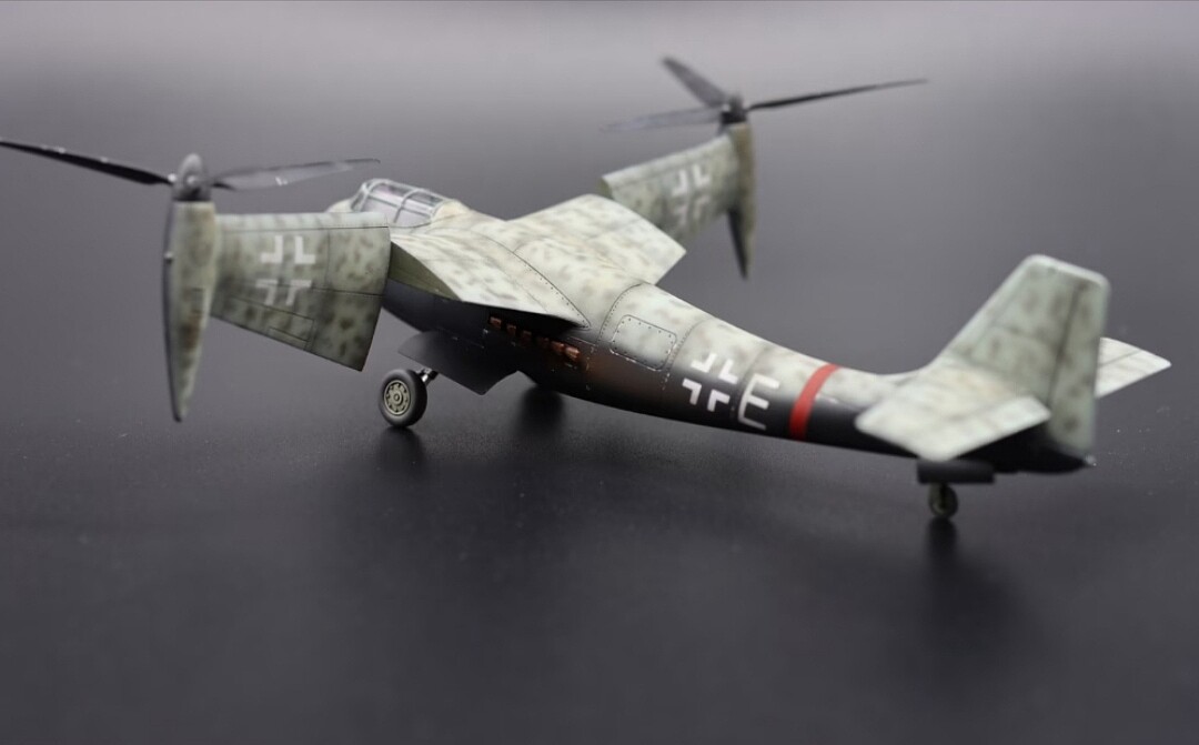Weserlug P.1003/1 WWII German VTOL -- Plastic Model Military Vehicle ...