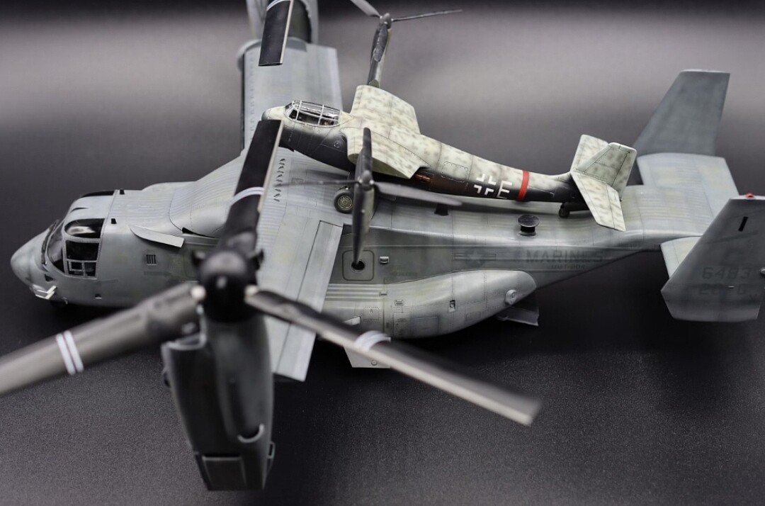 Weserlug P.1003/1 WWII German VTOL -- Plastic Model Military Vehicle ...