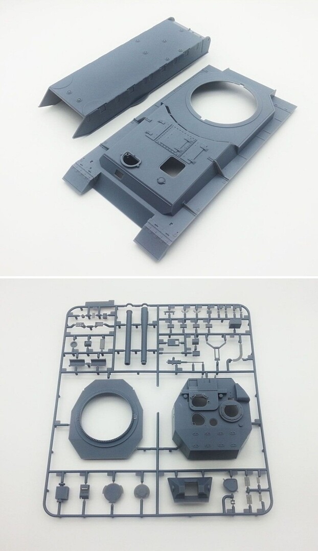 FV215B 183 Tank Destroyer -- Plastic Model Military Vehicle Kit -- 1/35 ...