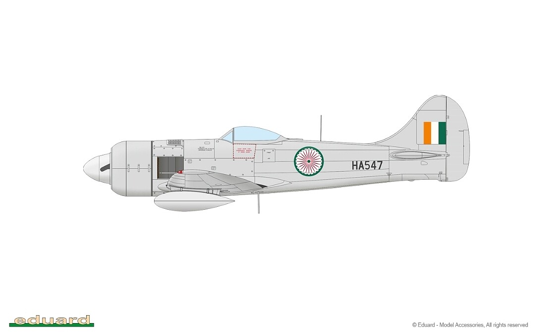 Tempest Mk II British Fighter (Ltd Edition) -- Plastic Model Airplane ...