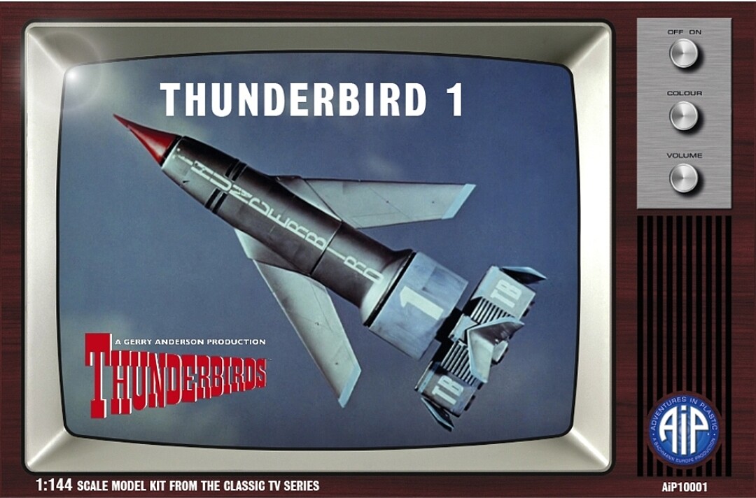 THUNDERBIRD 1 -- Plastic Model Aircraft Kit -- 1/144 Scale -- #aip10001 ...