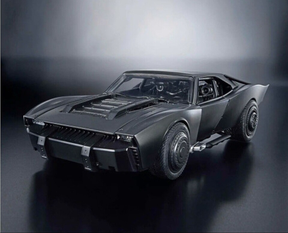 The Batman 2022 Movie - Batmobile -- Plastic Model Car Vehicle Kit -- 1 ...