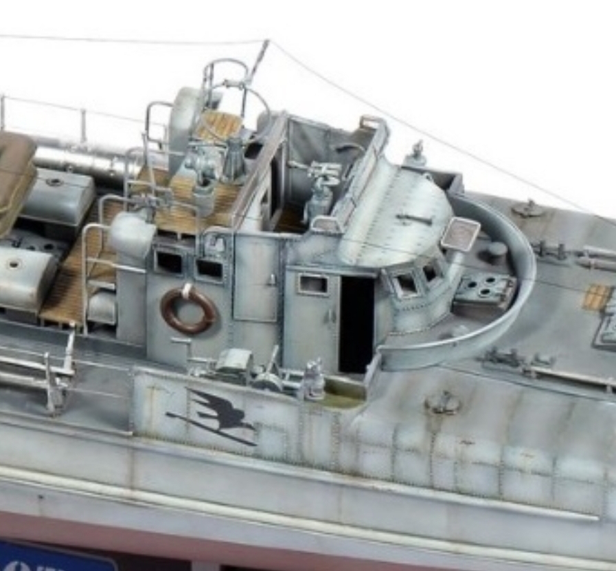 Schnellboot S38 1942 German Torpedo Boat -- Plastic Model Military Ship ...