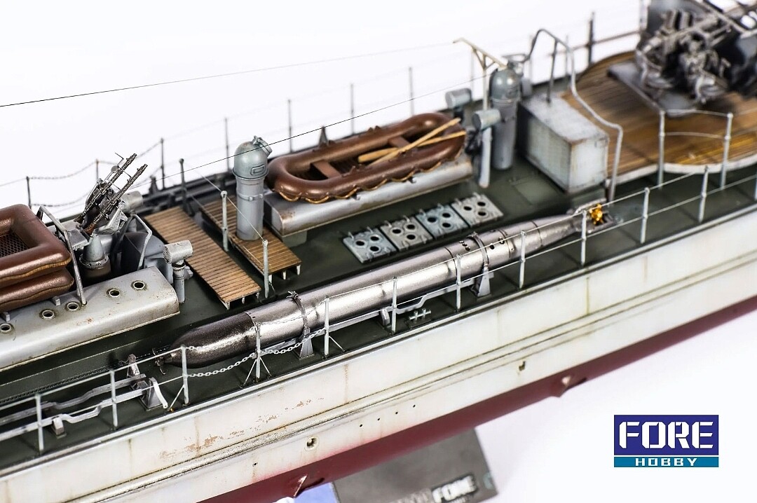Schnellboot S38B German Torpedo Boat -- Plastic Model Military Ship Kit ...