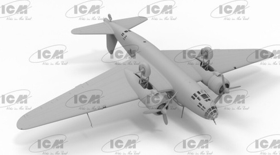 Ki-21-Ib Japanese Heavy Bomber Sally -- Plastic Model Airplane Kit -- 1 ...