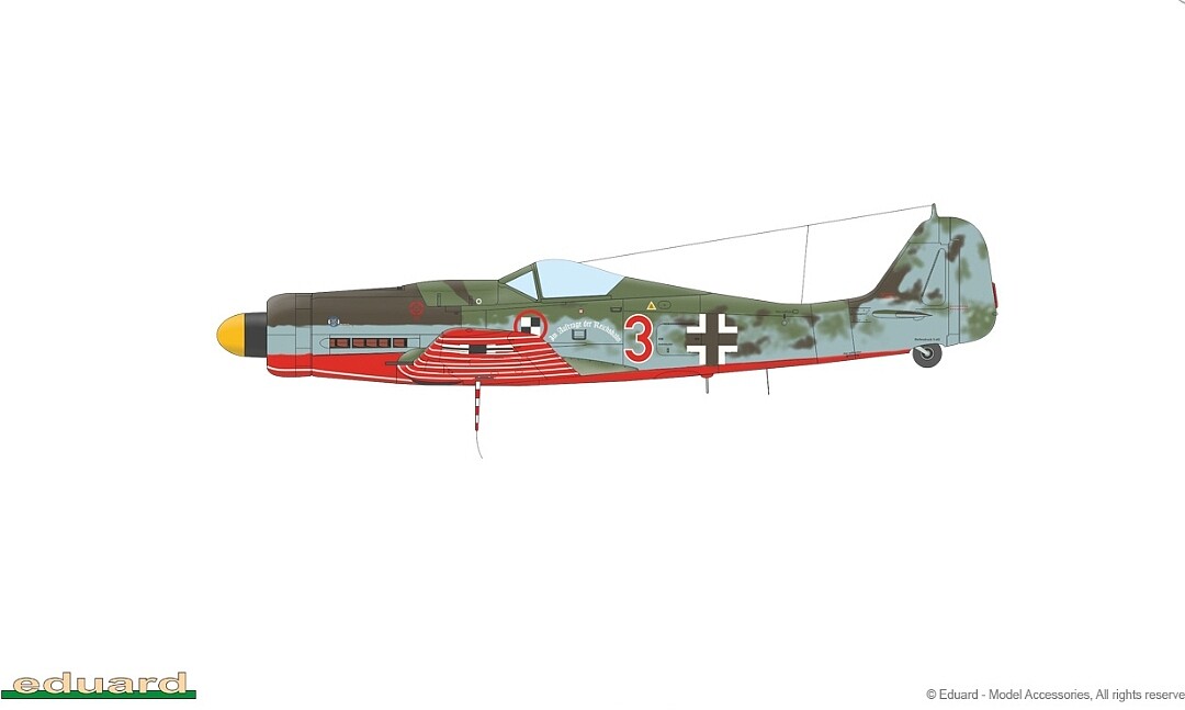 WWII Fw190D9 German Fighter (Profi-Pack) -- Plastic Model Airplane Kit ...