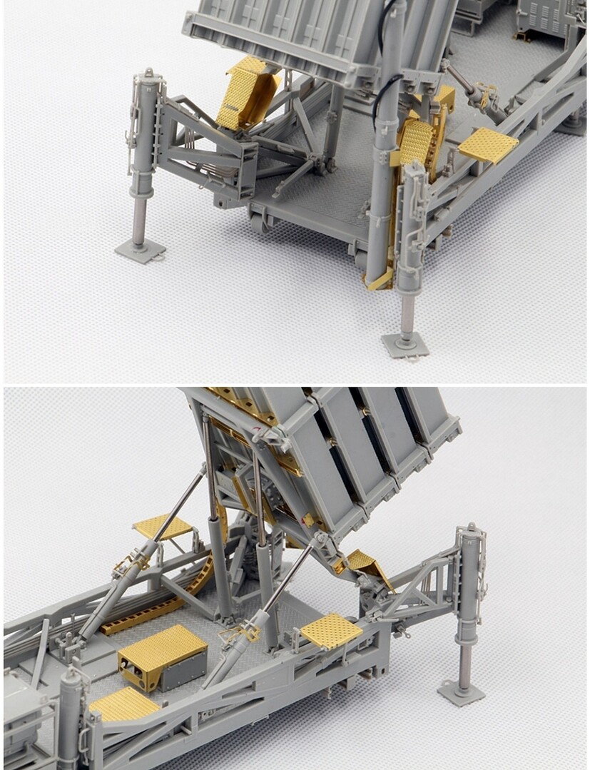 Iron Dome Air Defense System -- Plastic Model Military Vehicle Kit -- 1 ...