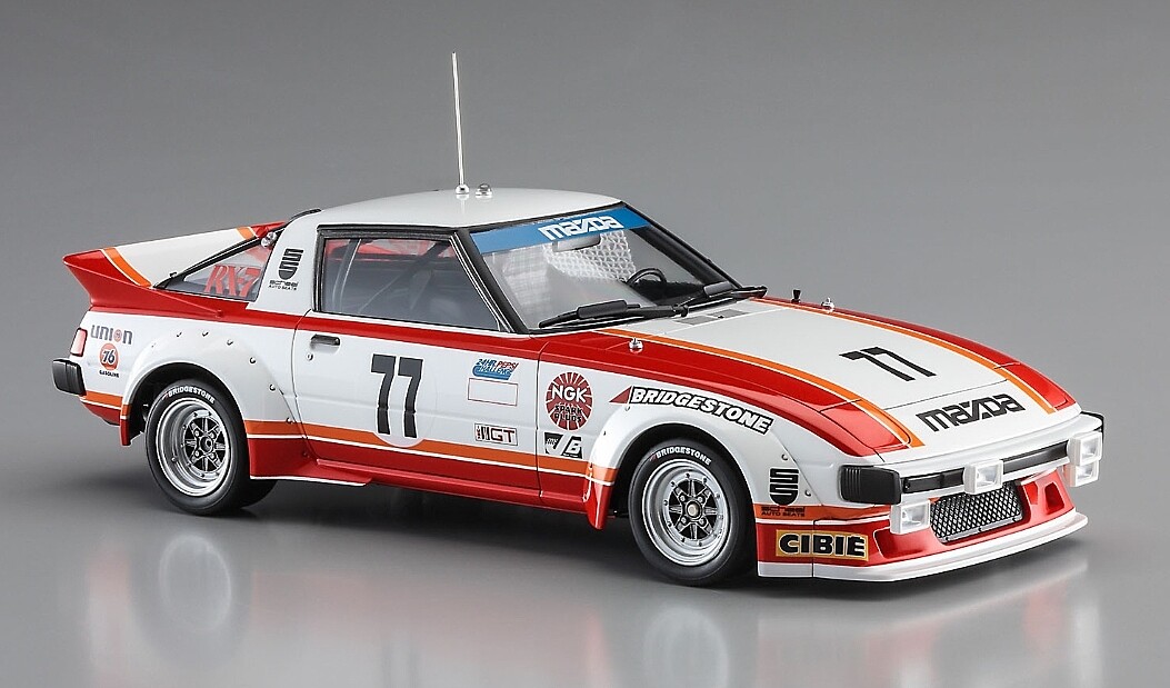 Mazda Savanna RX-7 1979 Daytona #77 -- Plastic Model Car Vehicle Kit ...