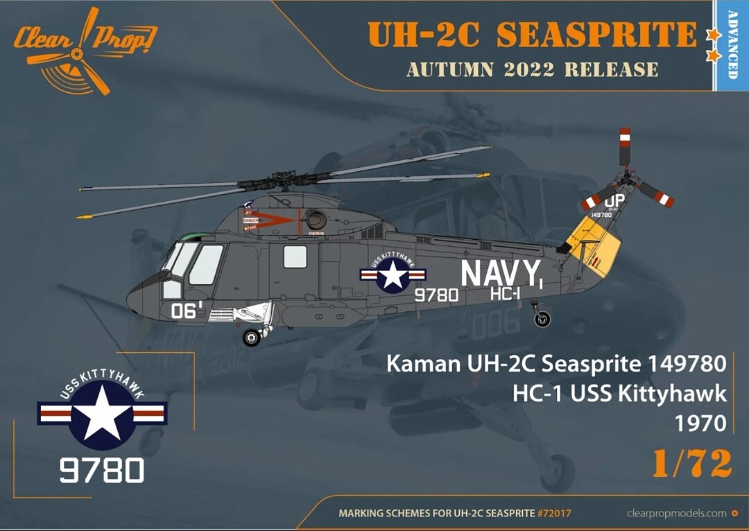 Gallery Pictures Clear-Prop UH2C Seasprite USN Helicopter (Advanced ...