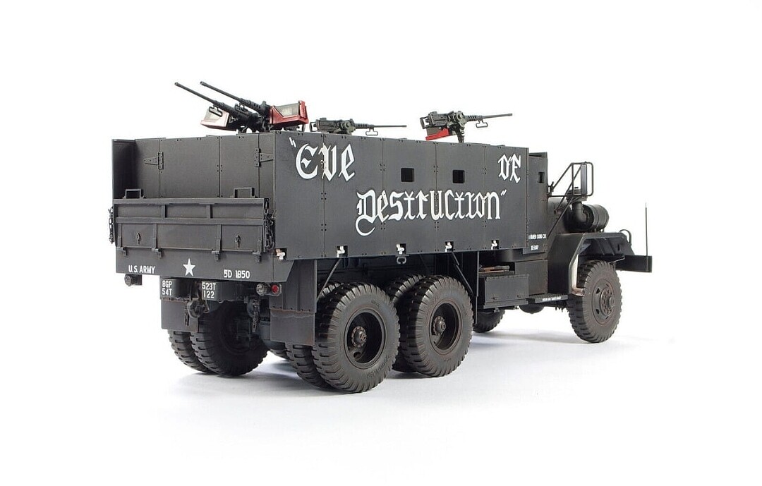 US M54A2 5-Ton 6x6 Cargo Gun Truck Vietnam -- Plastic Model Military ...